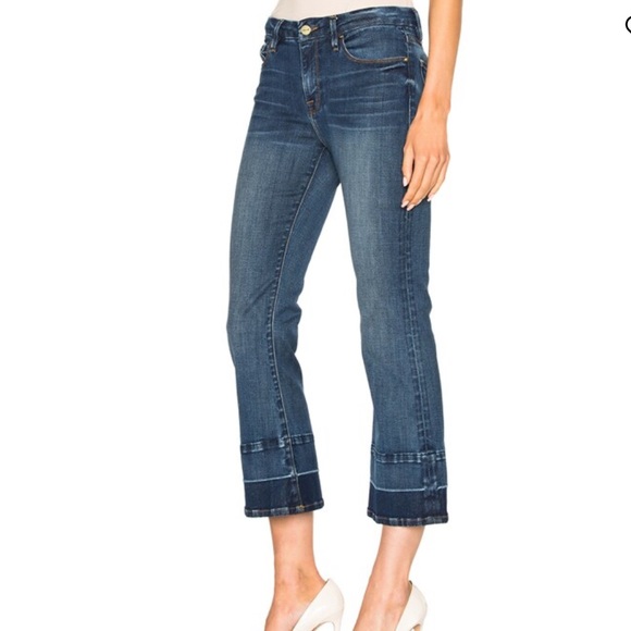 Frame Denim | Jeans | Frame Le Crop Mini Boot Released Hem Jeans Atlas ...